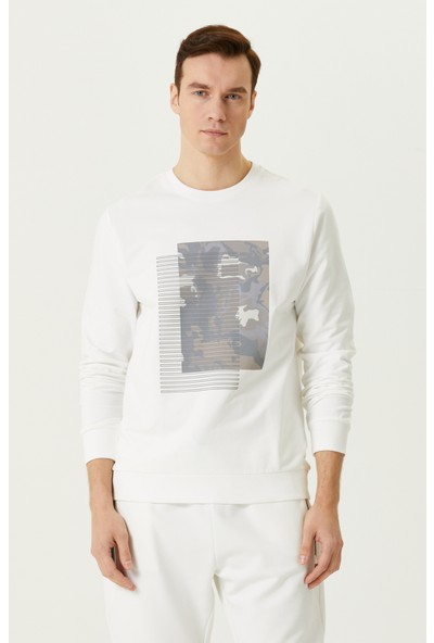 Network Ekru Sweatshirt