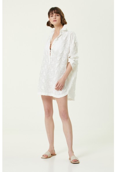 Network Beyaz Mini Boy Pareo