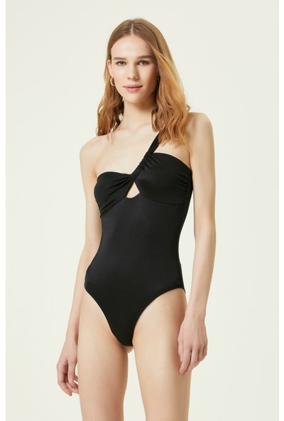 Network Siyah Parlak Dokulu Mayo