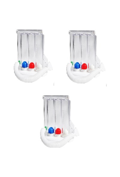 Lummed Triflo Solunum ve Nefes Egzersiz Cihazı - 3 Adet