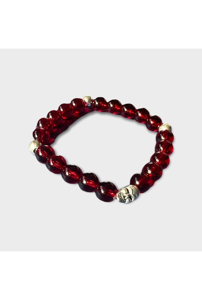 Piraye Yaşam Gücü Taşı Bileklik Doğal Taş