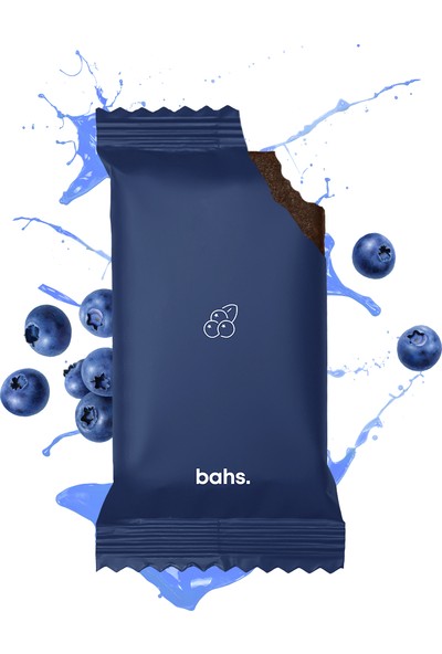 Bahs Yüksek Protein Bar Blueberry 45 gr X6