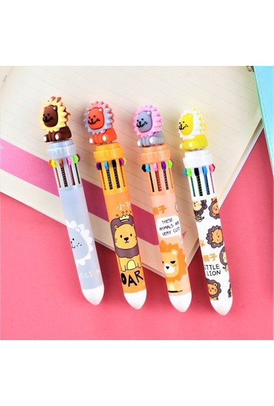 Şeker Ofisi Aslan Desenli 10'lu Kalem