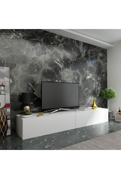 Myniture Festival Tv Ünitesi Q3815-1 Beyaz