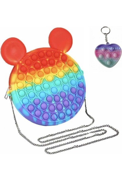 Savas Grup Pop It Bubble Minnie Mause Disney Zincirli Çanta ve Anahtarlık Popit 2 Ürün Birden Savas Grup Pop It Bubble Minnie Mause Disney Zincirli Çanta ve Anahtarlık Popit 2 Ürün Birden