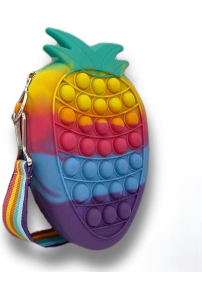 Çanta Kolon Askılı Popit Fermuarlı Bozuk Para Çantası Popit Çanta Kolon Askılı Popit Fermuarlı Bozuk Para Çantası Popit