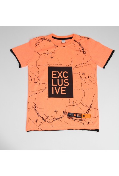 babyplus tekin hasanoğlu Exclusive Baskılı Desenli Bisiklet Yaka T-Shirt babyplus tekin hasanoğlu Exclusive Baskılı Desenli Bisiklet Yaka T-Shirt