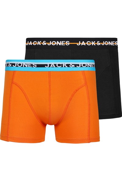 Jack & Jones Düz Renk 2'li Boxer Paketi Jack & Jones Düz Renk 2'li Boxer Paketi