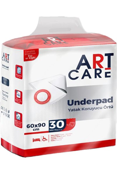 Art Care Yatak Koruyucu Örtü 30 Adet