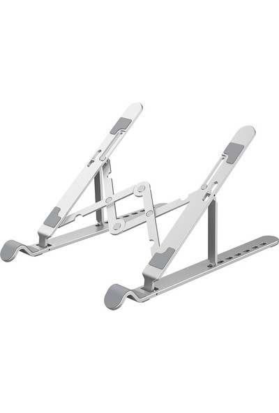 Orico 7 Seviyeli Ayarlanabilir Alüminyum Dizüstü Bilgisayar Laptop Standı, Gümüş, Pfb-A2 Orico 7 Seviyeli Ayarlanabilir Alüminyum Dizüstü Bilgisayar Laptop Standı, Gümüş, Pfb-A2