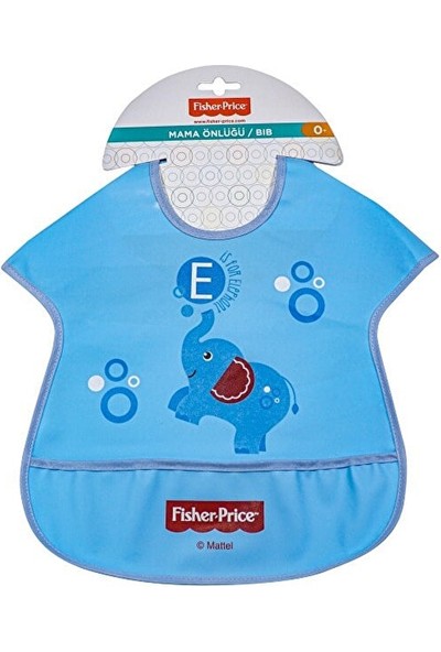 Fisher-Price Fısher-Prıce Fil Yarım Kollu Mama Önlüğü