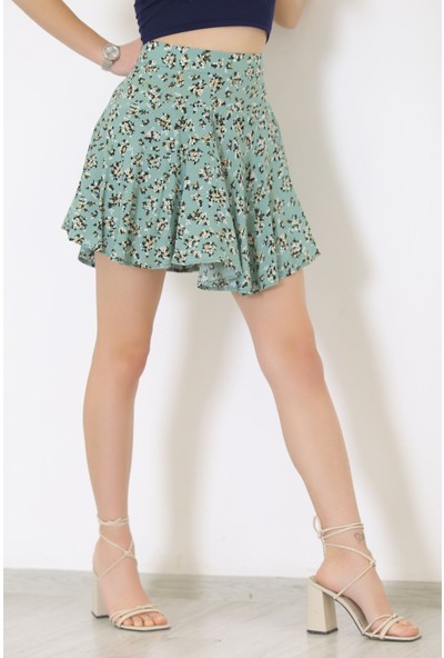 Şortlu Etek Mintçiçekli - 9026.167.