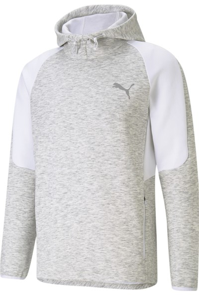 Puma Erkek Günlük Sweatshirts 58580902 Gri Evostripe Hoodie