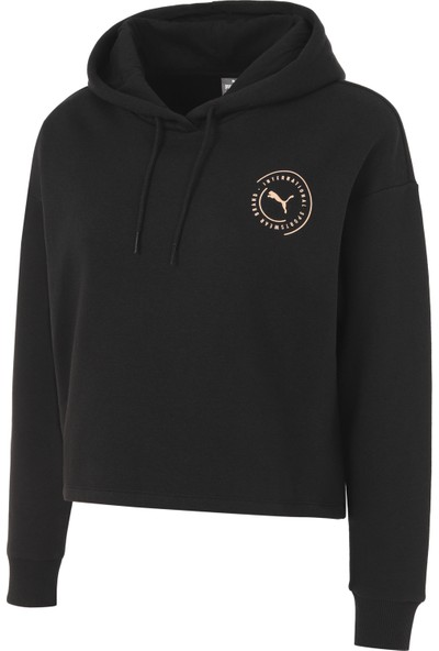 Puma Graphic Fleece Kadin Kisa Kesim Bluz