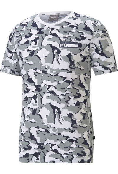 Puma Camo Kamufulaj Desenli Erkek T-Shirt Puma Camo Kamufulaj Desenli Erkek T-Shirt