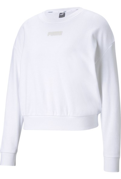 PUMA MODERN BASICS Bisiklet Yaka Kadın Sweatshirt PUMA MODERN BASICS Bisiklet Yaka Kadın Sweatshirt