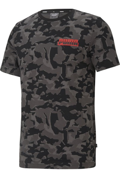 Puma Camo Kamufulaj Desenli Erkek T-Shirt Puma Camo Kamufulaj Desenli Erkek T-Shirt