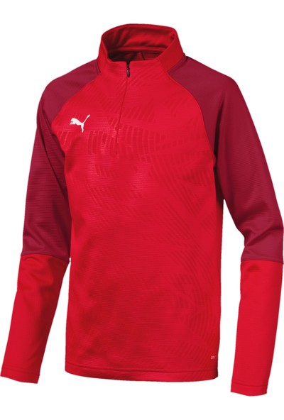PUMA CUP Antrenman Core 1/4 Fermuarlı Futbol Çocuk Sweatshirt PUMA CUP Antrenman Core 1/4 Fermuarlı Futbol Çocuk Sweatshirt