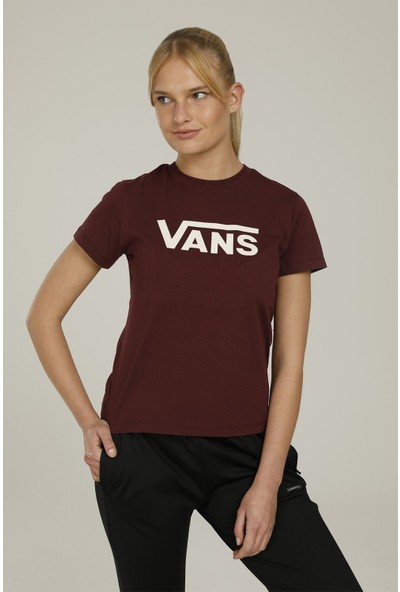 Vans Wm Drop V Ss Crew-B Kadın Kısa Kol T-Shirt Vans Wm Drop V Ss Crew-B Kadın Kısa Kol T-Shirt