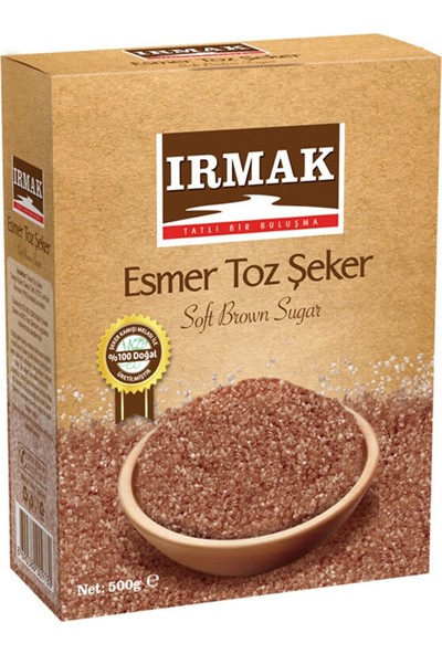 Irmak Esmer Toz Şeker 500 gr Irmak Esmer Toz Şeker 500 gr