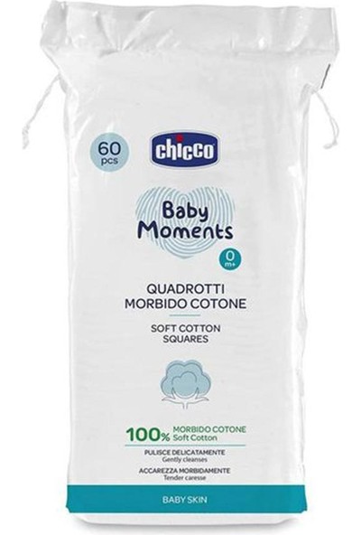 Chicco Baby Moments Pamuk 60 Adet 0 Ay+