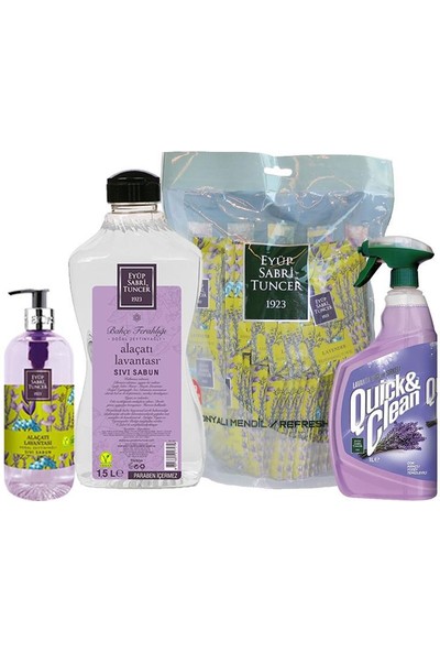 Eyüp Sabri Tuncer Lavanta Seti 4'lü Paket