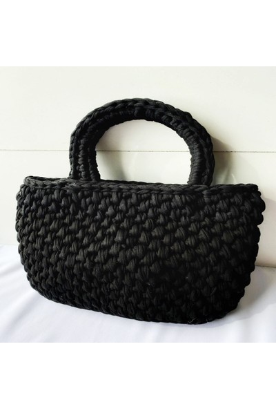 Brn Tasarım Penye Iple Örülmüş El ve Omuz Çatası Brn Tasarım Penye Iple Örülmüş El ve Omuz Çatası