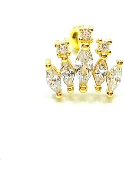 Mooije Silver Taç Gold Gümüş Piercing Mooije Silver Taç Gold Gümüş Piercing