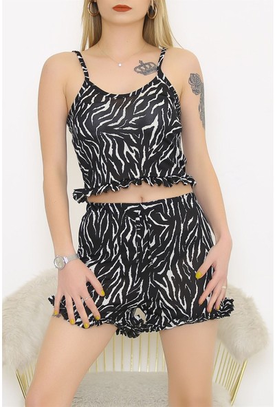 Modaymış Şortlu Takım Zebra - 8569.102.