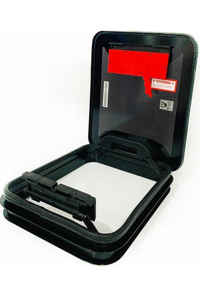 Tavan Havalandırma Heki 90° Tam Açılır Acil Çıkışlı 40X40CM