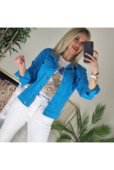 Egs Bayan Renkli Kot Ceket 652228