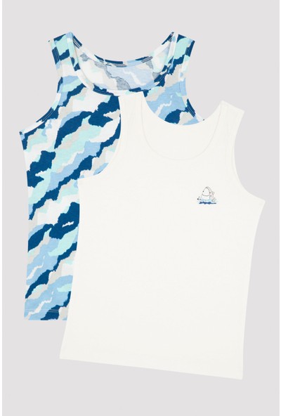 Penti Kırık Erkek Çocuk Protected 2li Atlet Penti Kırık Erkek Çocuk Protected 2li Atlet