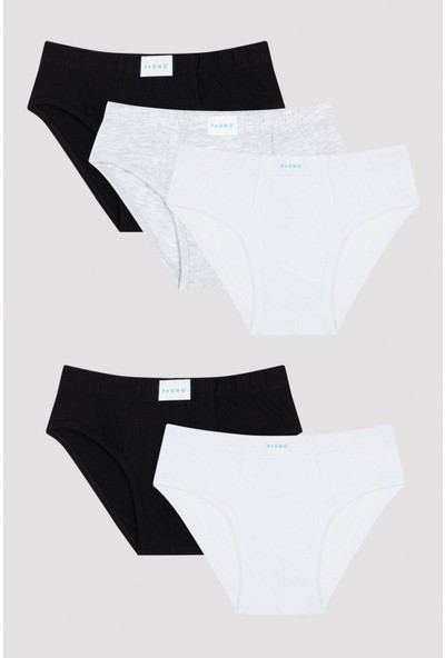 Penti Erkek Çocuk Label 5li Pack Slip Külot Penti Erkek Çocuk Label 5li Pack Slip Külot