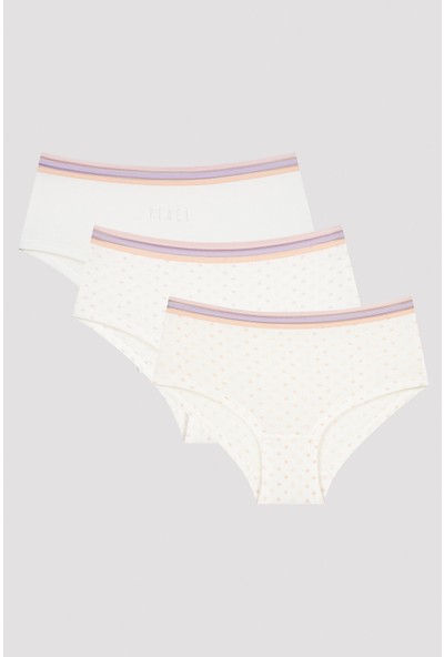 Penti Kırık Kız Çocuk Peace 3lü Hipster Külot Penti Kırık Kız Çocuk Peace 3lü Hipster Külot