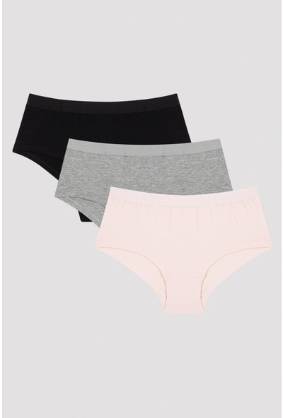 Penti Dark Basic 3lü Boxer Külot
