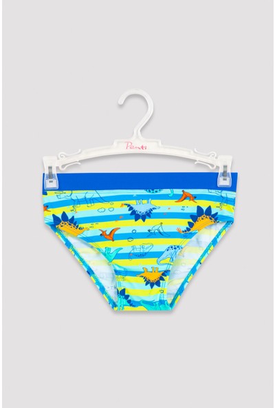 Penti Erkek Çocuk Colorful Dino Slip Mayo Penti Erkek Çocuk Colorful Dino Slip Mayo