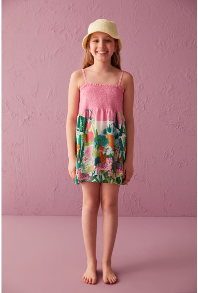 Penti Girls Jungle Elbise