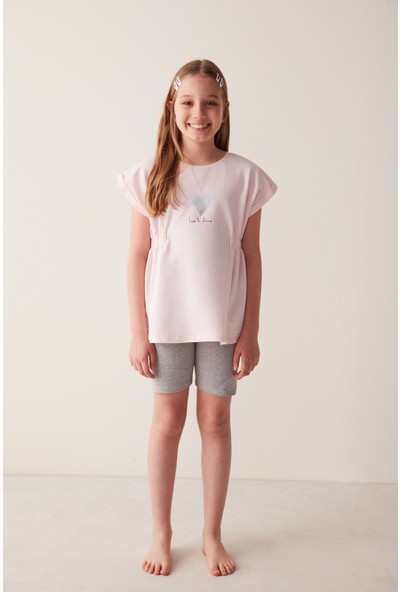 Penti Kız Çocuk Love To Shine 2li Pijama Takımı