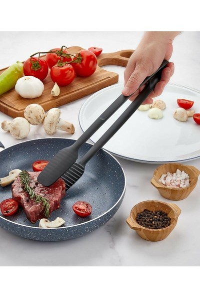 Easy Toptan Yanmaz Yapışmaz Plastik Servis ve Izgara Maşası Easy Toptan Yanmaz Yapışmaz Plastik Servis ve Izgara Maşası