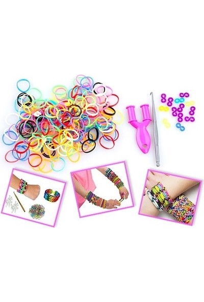 200 Parça Bileklik Yapma Seti - Dıy Kendin Yap 200 Parça Bileklik Yapma Seti - Dıy Kendin Yap