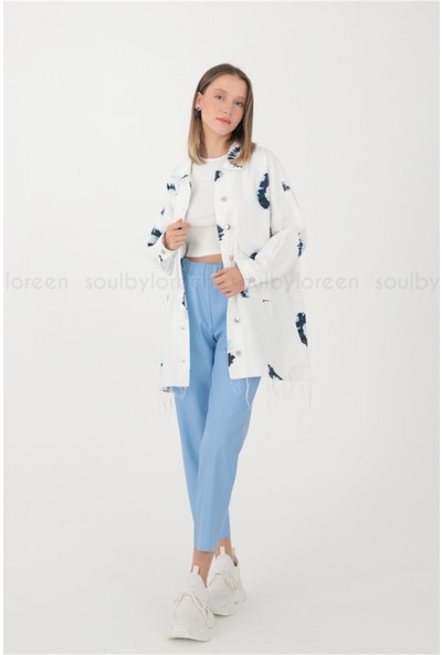 Soul By Loreen Soul 30734 Kadin Baskili Ceket Kap