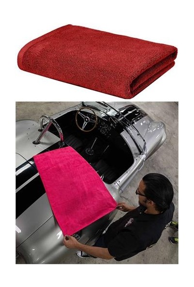 Modacar Burgundy Workhorse 6 Alanda Araç Bakım Temizlik Havlusu 428957