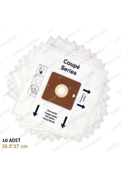 Parmis Samsung Uyumlu Sc 4130 Süpürge Toz Torbası 10 Adet Parmis Samsung Uyumlu Sc 4130 Süpürge Toz Torbası 10 Adet