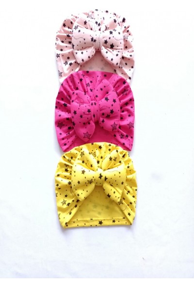 Diamondstar Kurdelalı Bebek Bone Bandana Seti Diamondstar Kurdelalı Bebek Bone Bandana Seti