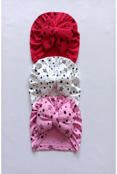 Diamondstar Kurdelalı Bebek Bone Bandana Seti Diamondstar Kurdelalı Bebek Bone Bandana Seti