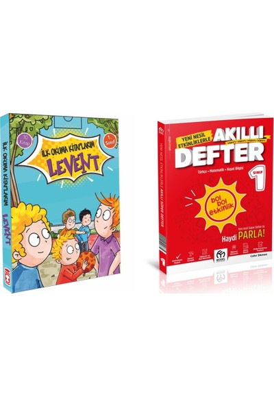 1.sınıf Timaş Yayınları Levent Ilk Okuma Kitaplarım 1 10 Kitap+Model Yayınları Akıllı Süper Defter 1.sınıf Timaş Yayınları Levent Ilk Okuma Kitaplarım 1 10 Kitap+Model Yayınları Akıllı Süper Defter
