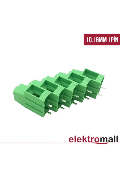 Elektromall Kefa KF136HT 1pin 10.16 mm Klemens Elektromall Kefa KF136HT 1pin 10.16 mm Klemens