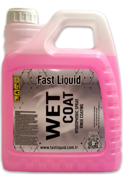 Fast Liquid Wet Coat 4 Lt Seramik Katkılı Hızlı Cila Wax & Boya Koruma & Islak Cila Fast Liquid Wet Coat 4 Lt Seramik Katkılı Hızlı Cila Wax & Boya Koruma & Islak Cila