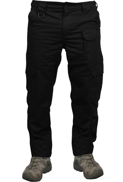 CosyWolf Erkek Siyah Ripstop Tactical Pantolon CosyWolf Erkek Siyah Ripstop Tactical Pantolon