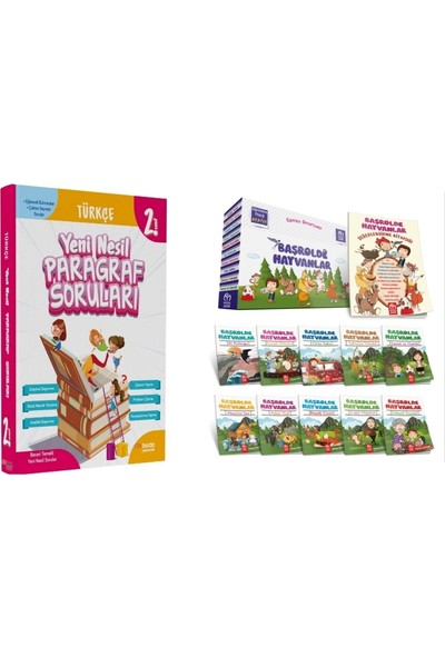 On Burda Yayınları 2. Sınıf Yeni Nesil Paragraf + Model Yayınları Başrolde Hayvanlar 10 Lu Hikaye On Burda Yayınları 2. Sınıf Yeni Nesil Paragraf + Model Yayınları Başrolde Hayvanlar 10 Lu Hikaye